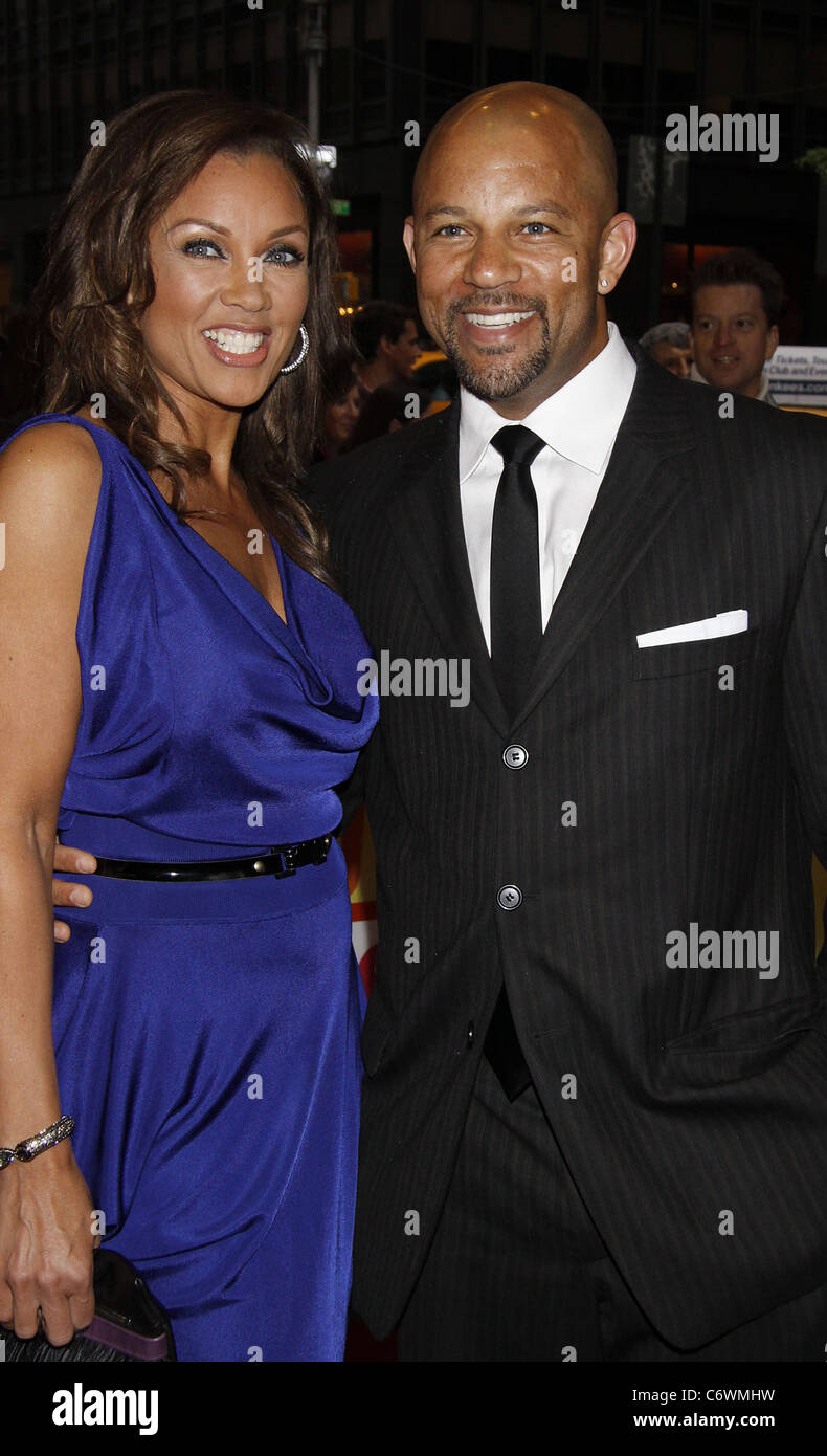 Vanessa Williams and her brother Chris Williams Opening night of the ...
