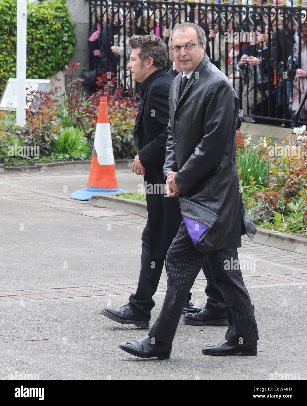 Jerry Fish, Dave Heffernan The funeral of RTE broadcaster Gerry Ryan at ...