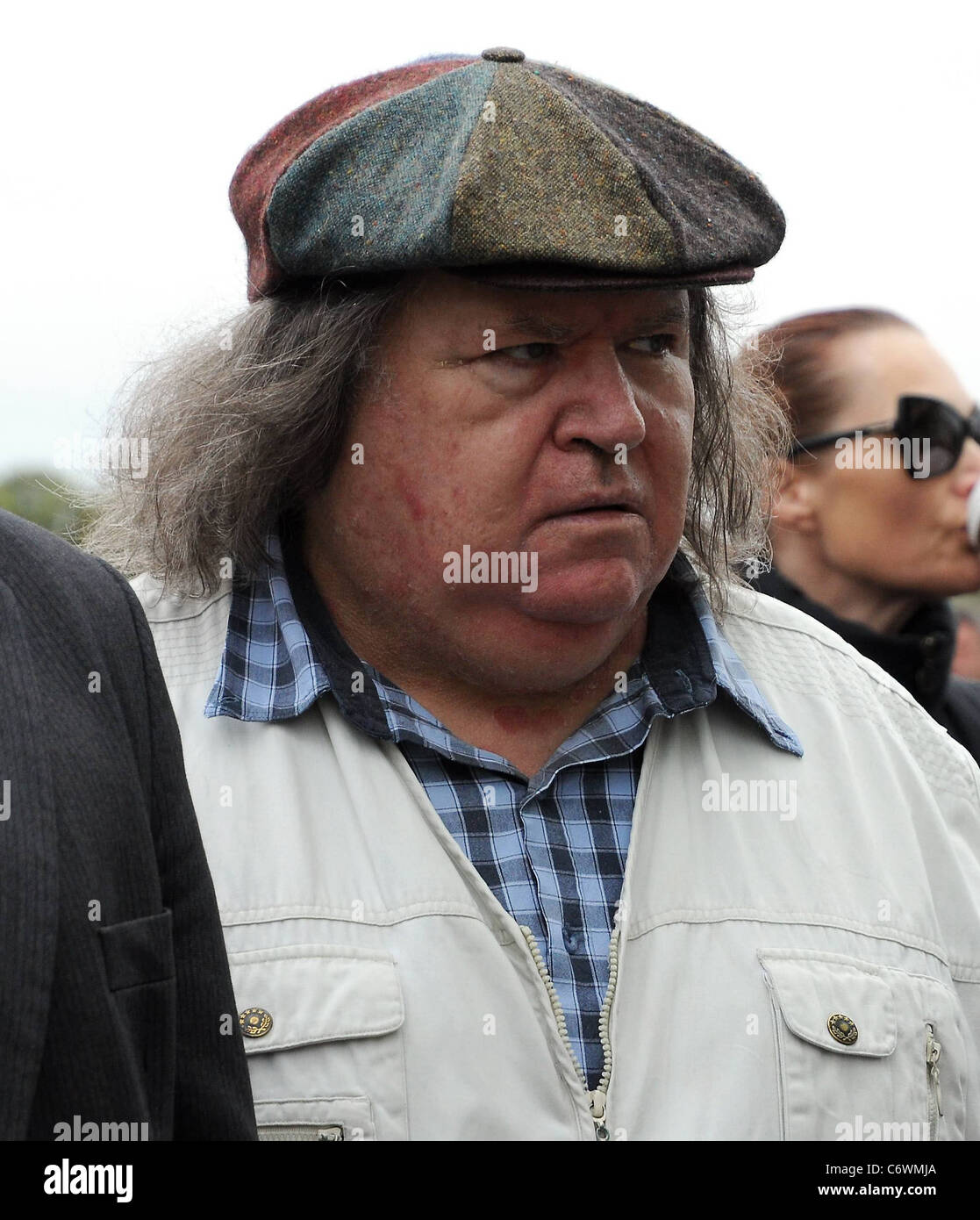 Richie Kavanagh The funeral of RTE broadcaster Gerry Ryan at the Church ...