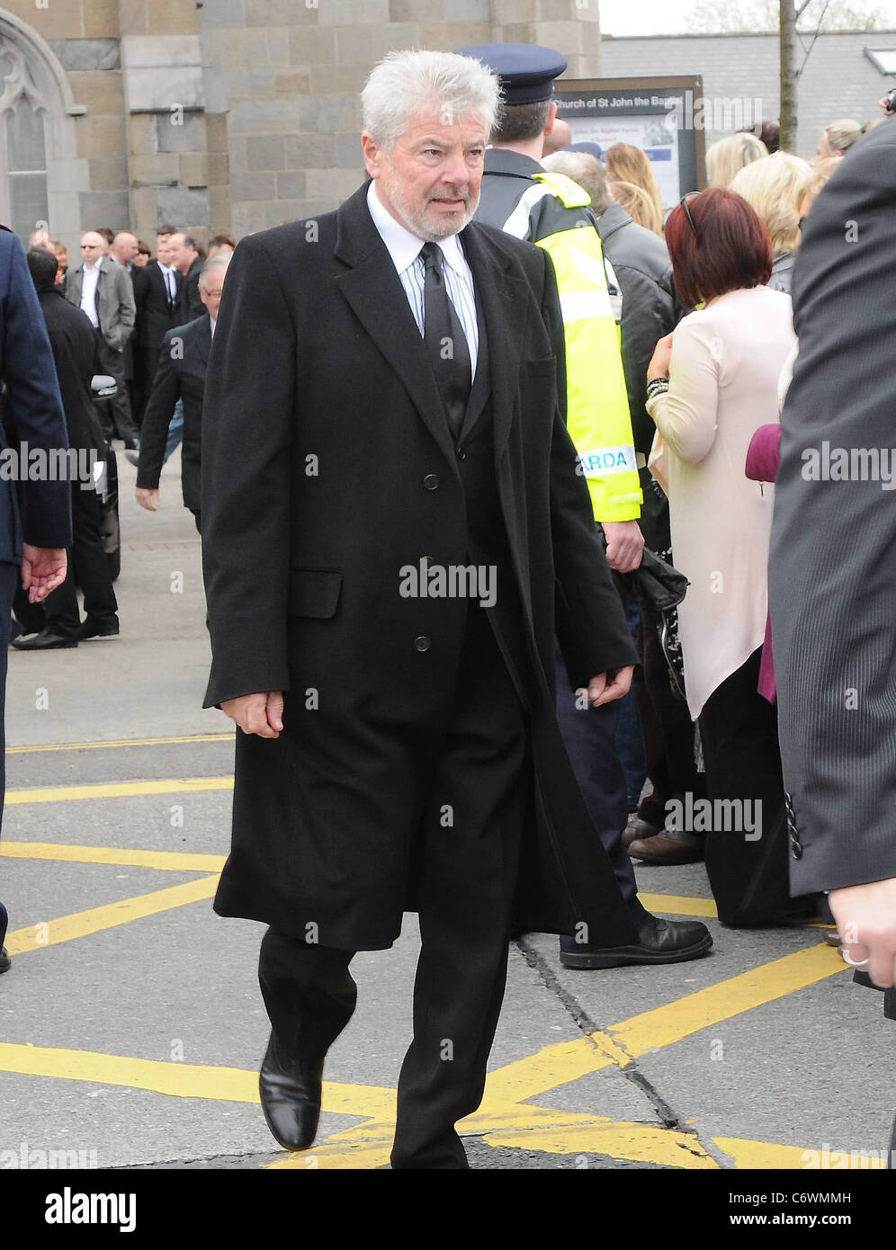 John Colgan The funeral of RTE broadcaster Gerry Ryan at the Church of ...