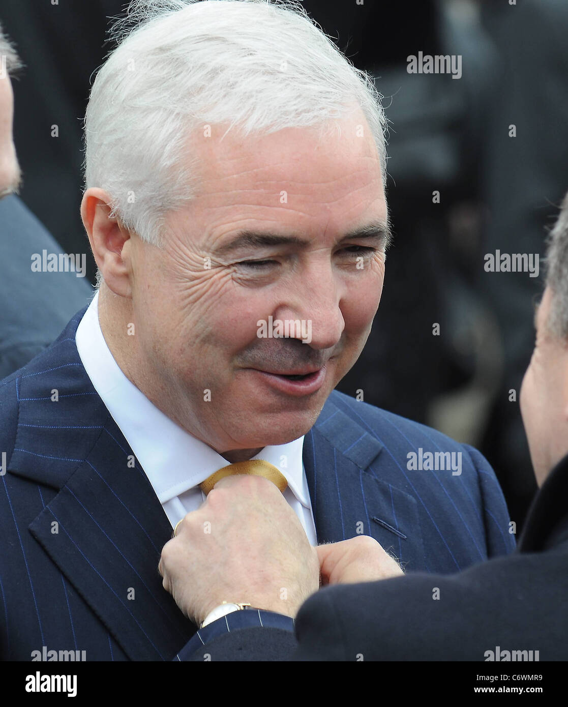 Sean Dunne The funeral of RTE broadcaster Gerry Ryan at the Church of ...