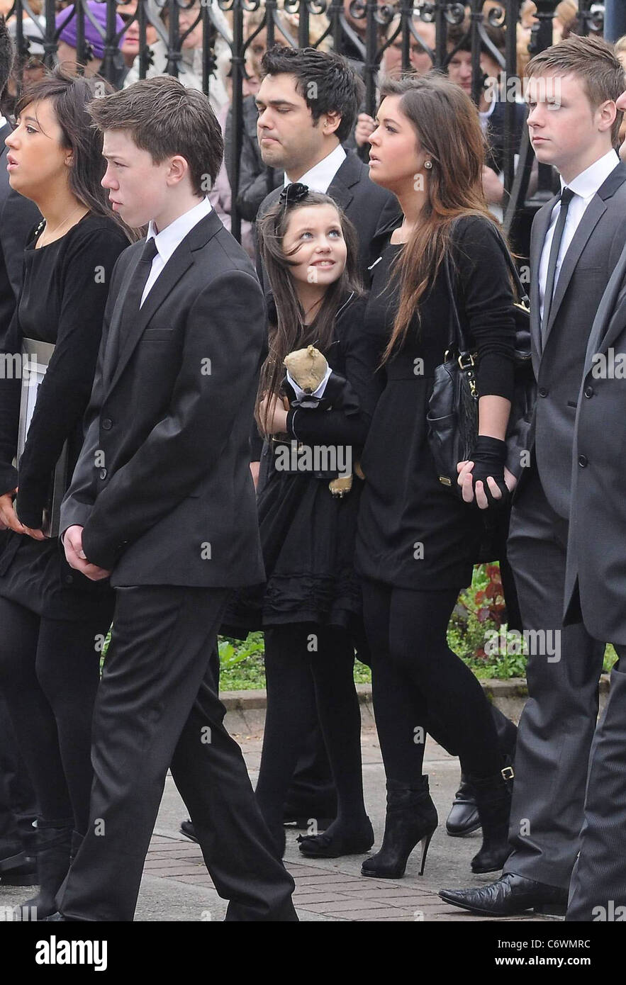 Elliot Ryan, Babette Ryan, Bonnie Ryan The funeral of RTE broadcaster ...