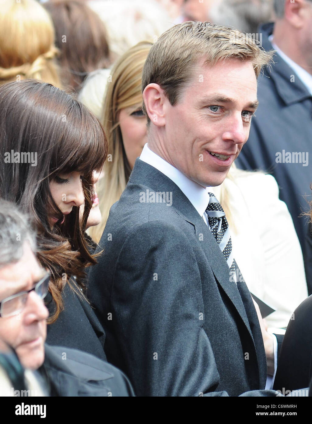Ryan Tubridy The funeral of RTE broadcaster Gerry Ryan at the Church of ...