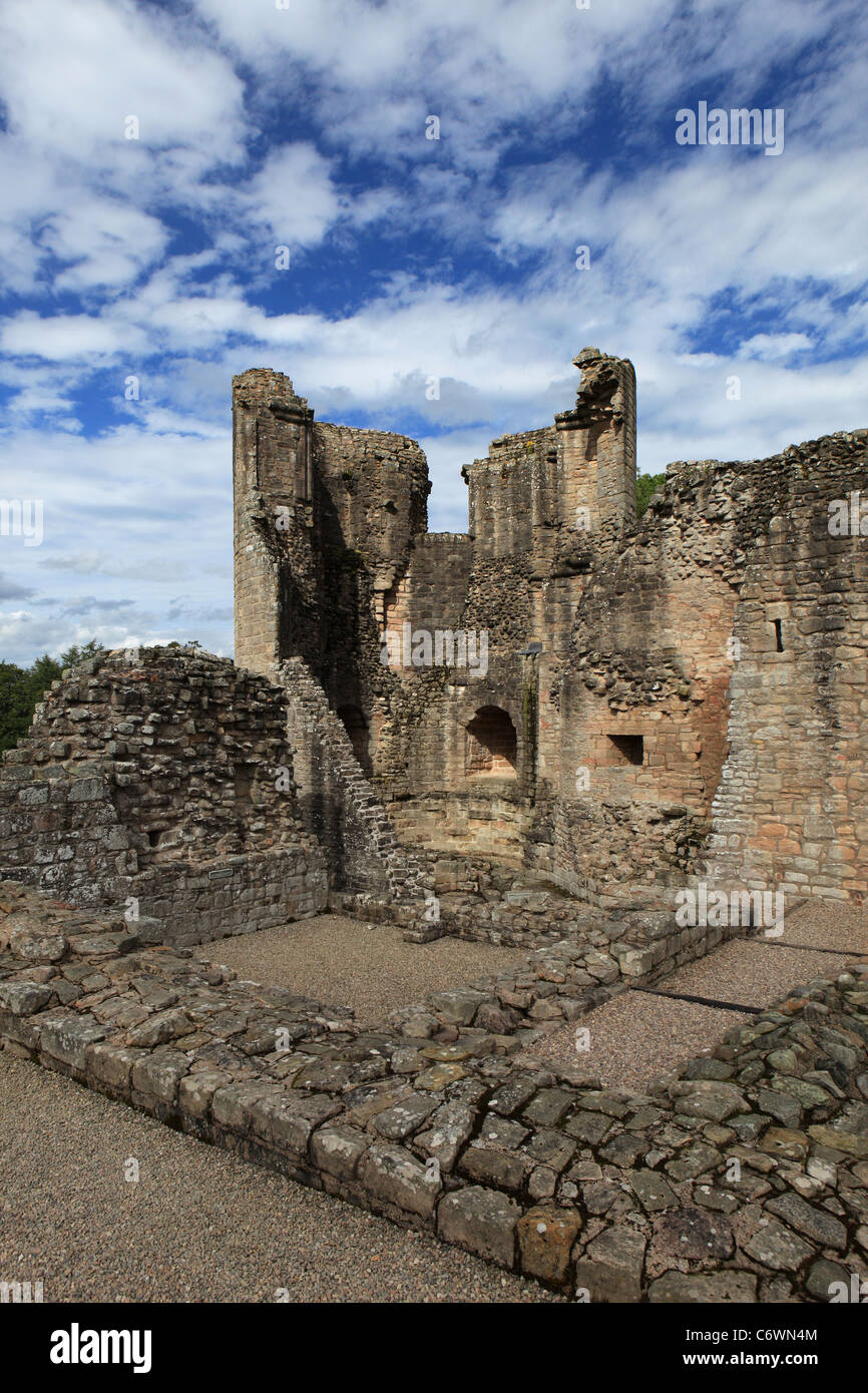 The [Warden's Tower] of [Kildrummy Castle], Aberdeenshire, Scotland ...