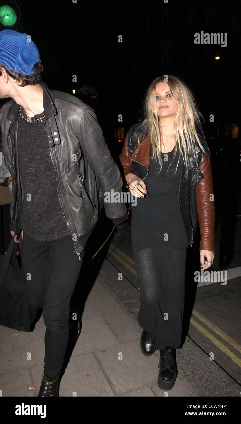 Daisy Coburn (Daisy Dares You) heading to a party at the Marc Jacobs ...