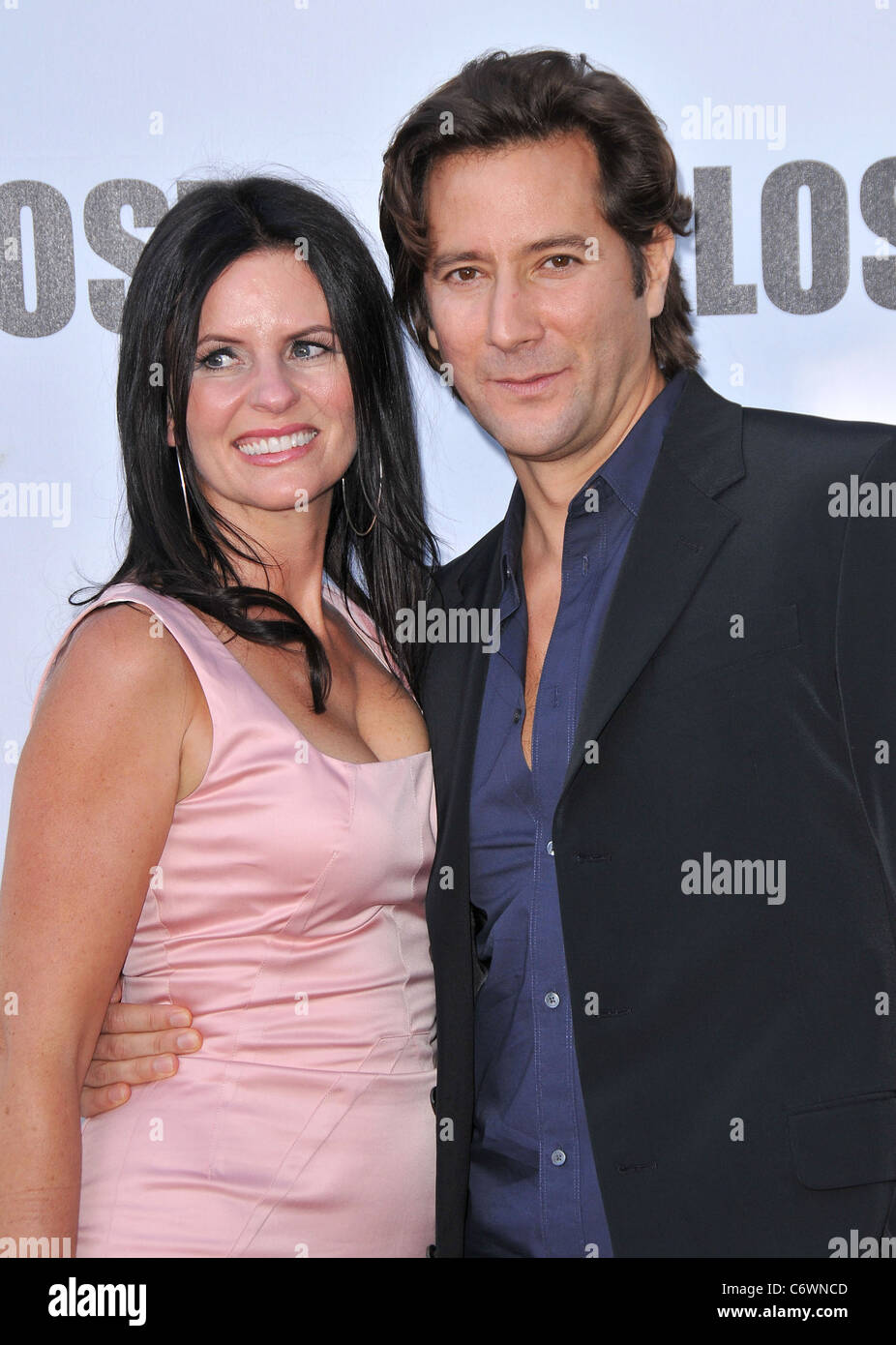 Henry Ian Cusick with his wife Annie 'Lost Live: The Final Celebration ...