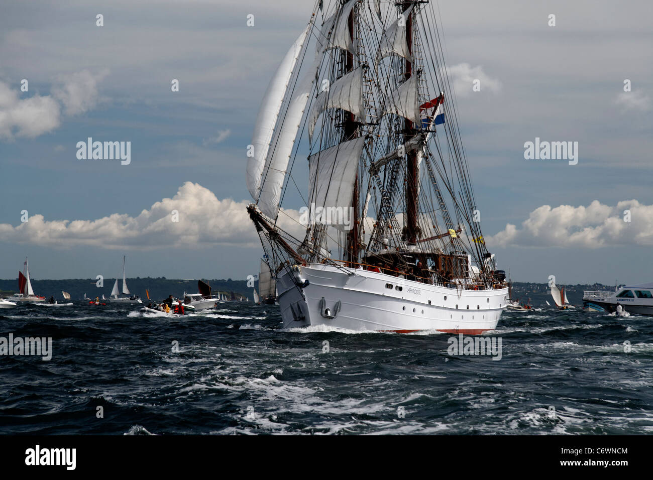 Tall ship aphrodite hi-res stock photography and images - Alamy