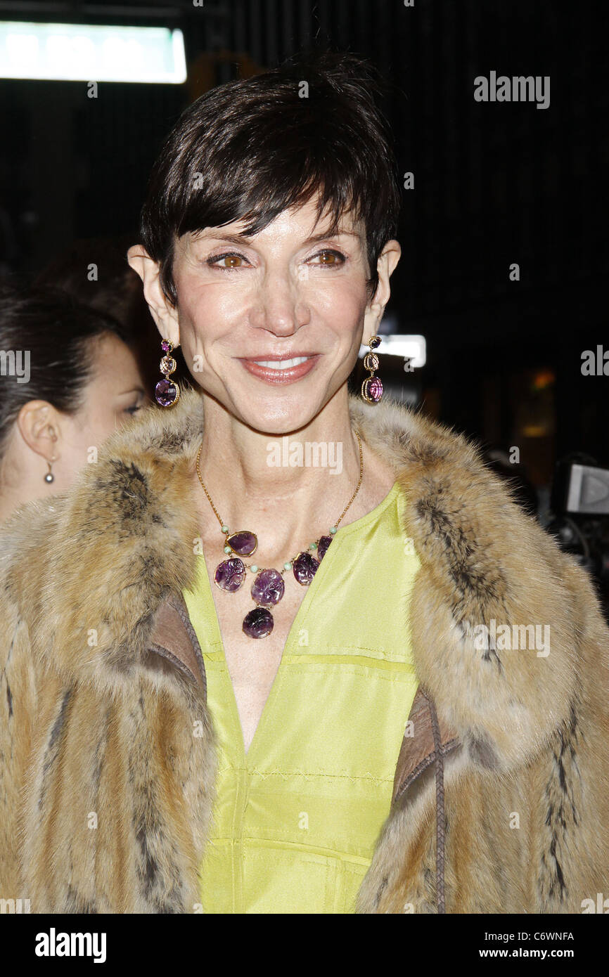 Amy Fine Collins Opening night of the musical 'Promises, Promises' at ...