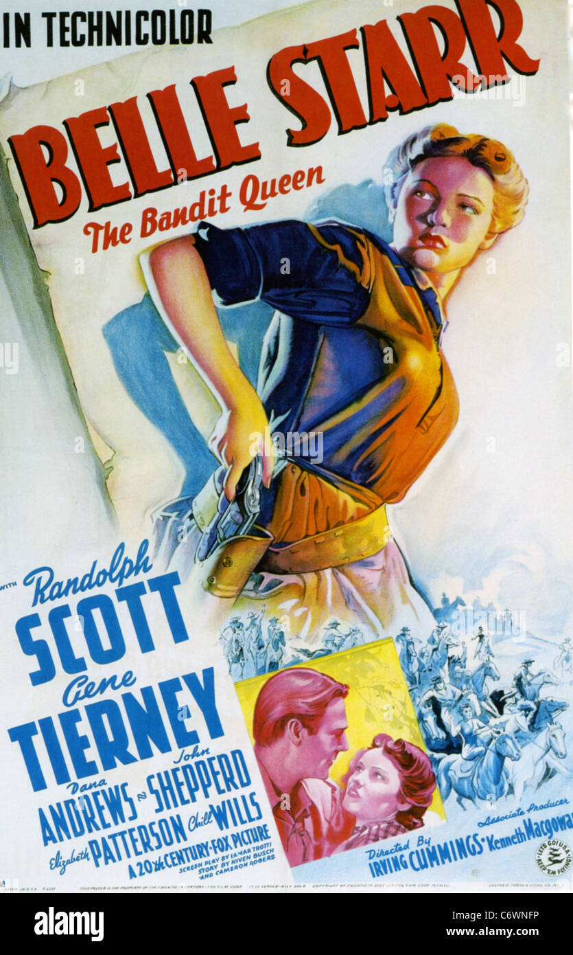 Belle starr 1941 hi-res stock photography and images - Alamy