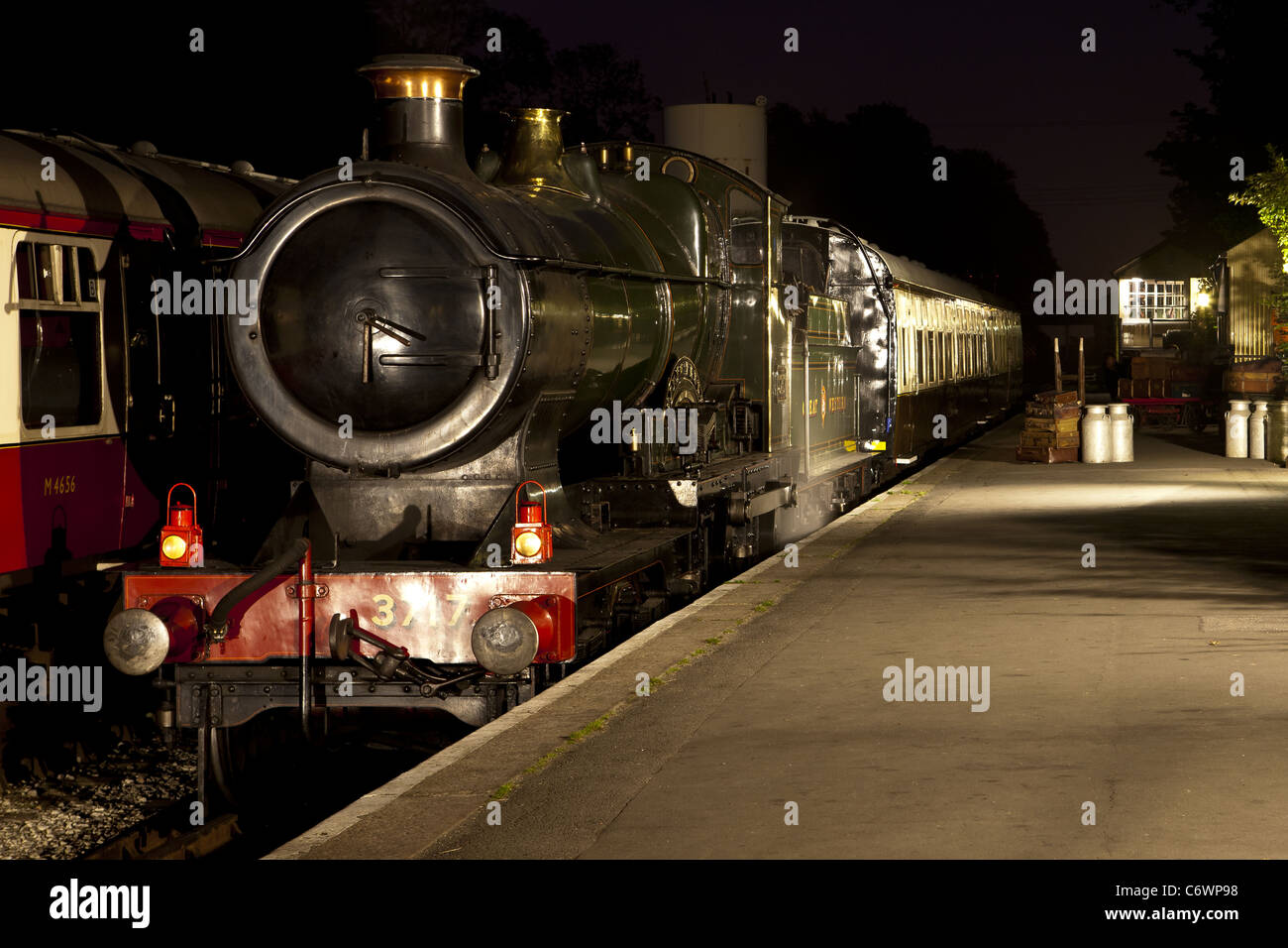 Great western steam locomotive city of truro hi-res stock photography ...