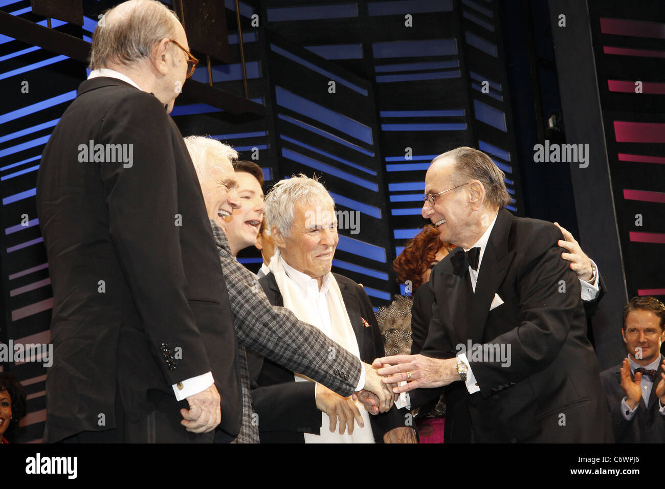 Neil Simon, Dick Latessa, Sean Hayes, Burt Bacharach, and Hal David on ...
