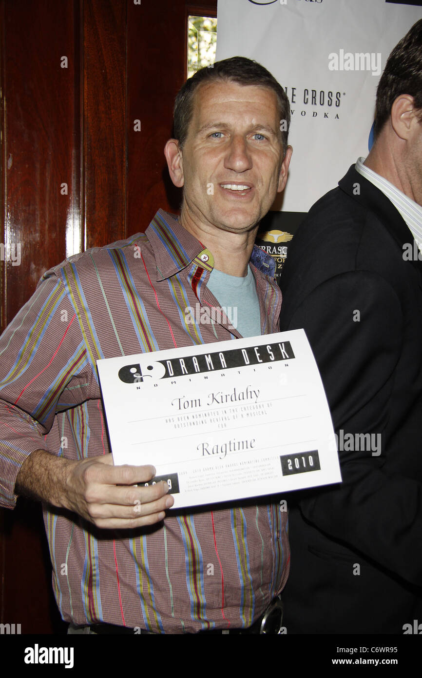 Tom Kirdahy The Official 2010 Drama Desk Award Nominees Reception held ...