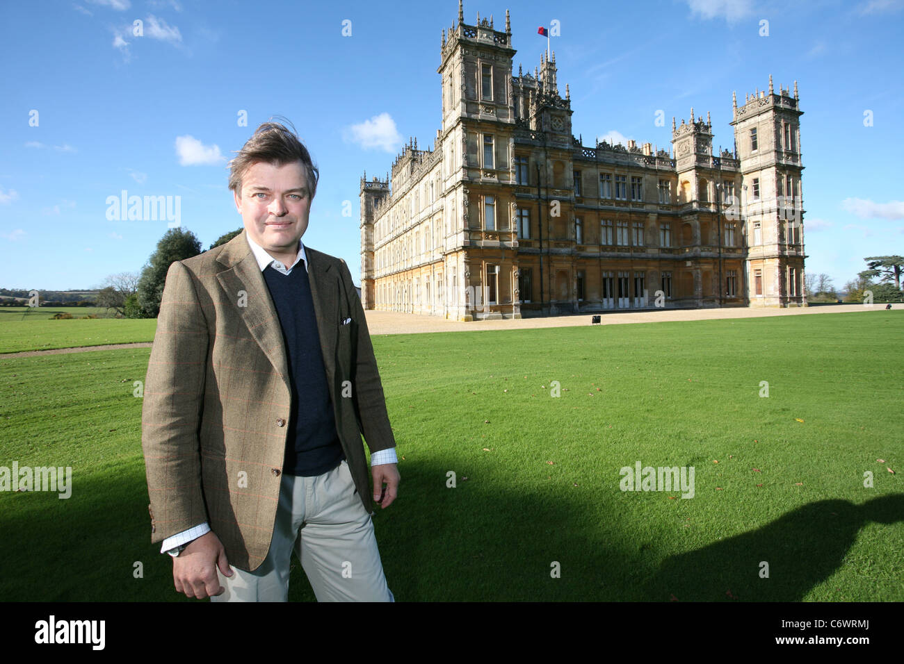 Highclere Castle, home of Lord and Lady Carnarvon, Newbury, Berkshire ...