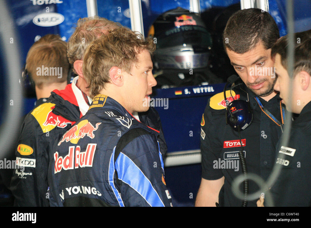 Sebastian Vettel of Red Bull Racing F1 Team The 2010 Monaco Formula One ...