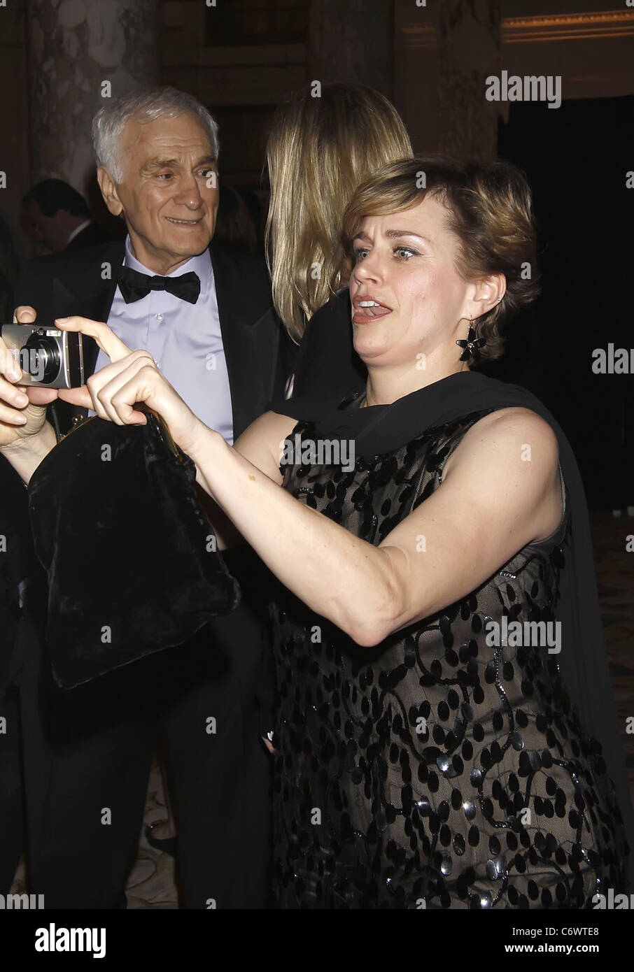 Dick Latessa and Cady Huffman Opening night after party for the ...