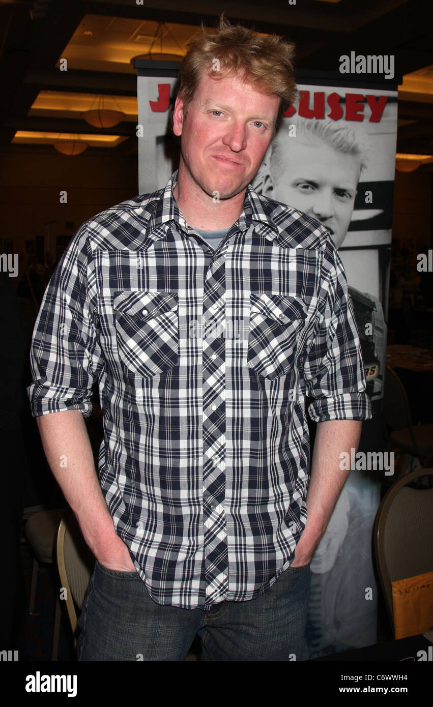 Jake Busey Hollywood Collector's Show Spring 2010 held at the Burbank ...
