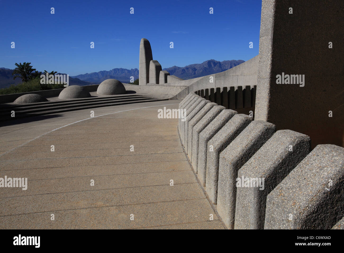 The Taal monument, on Paarl rock, is one of the most famous Afrikaans ...