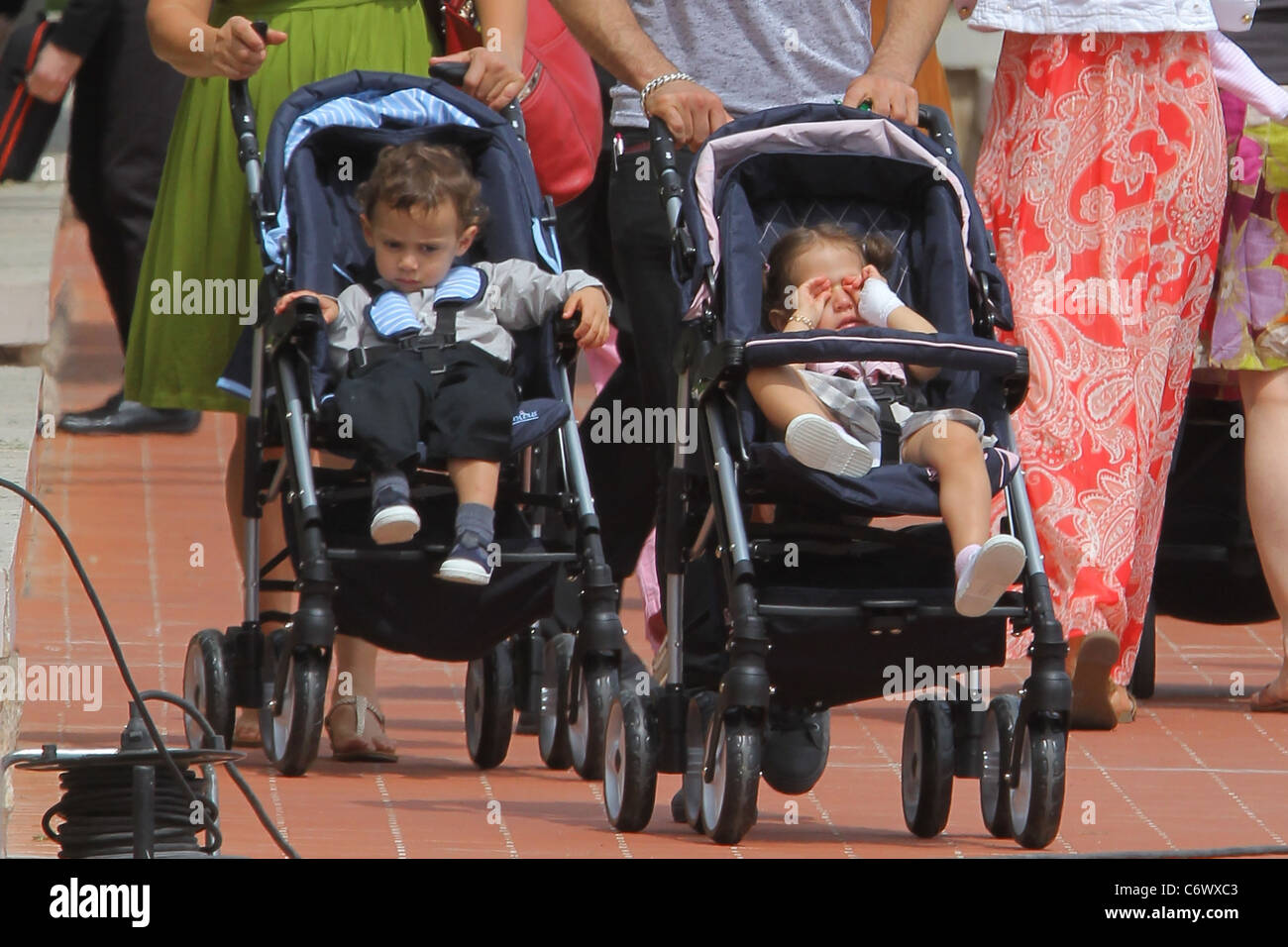 Emma, Max Family friends look after the twins, Emma and Max, after ...