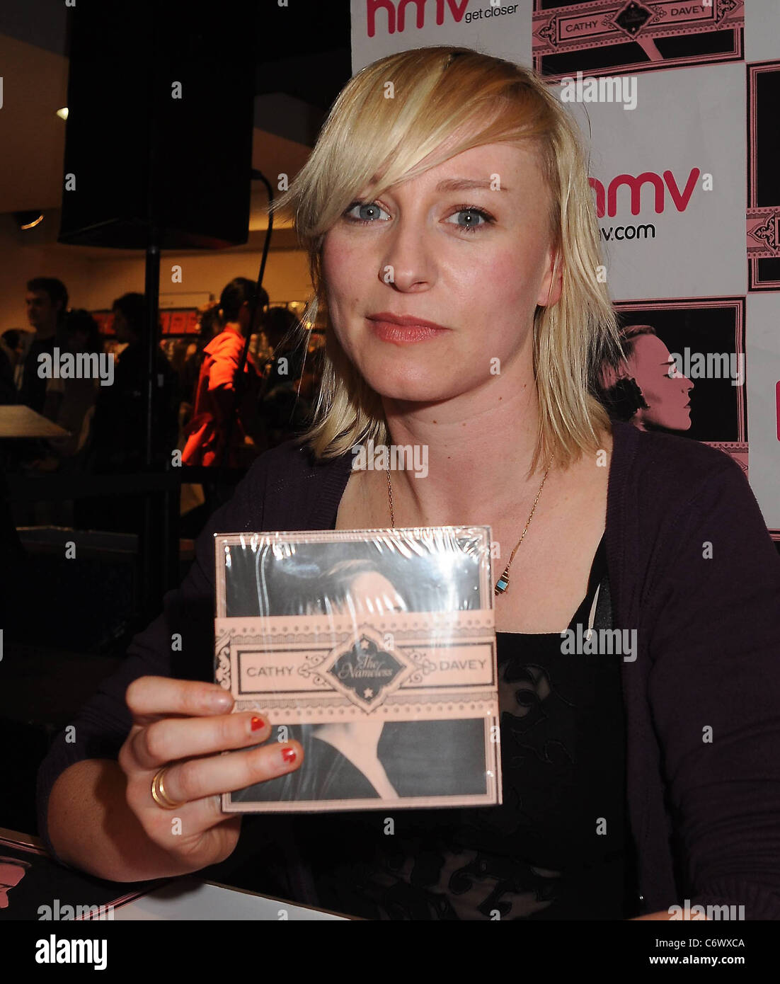 Cathy Davey signs copies of her new album 'The Nameless' and performs ...