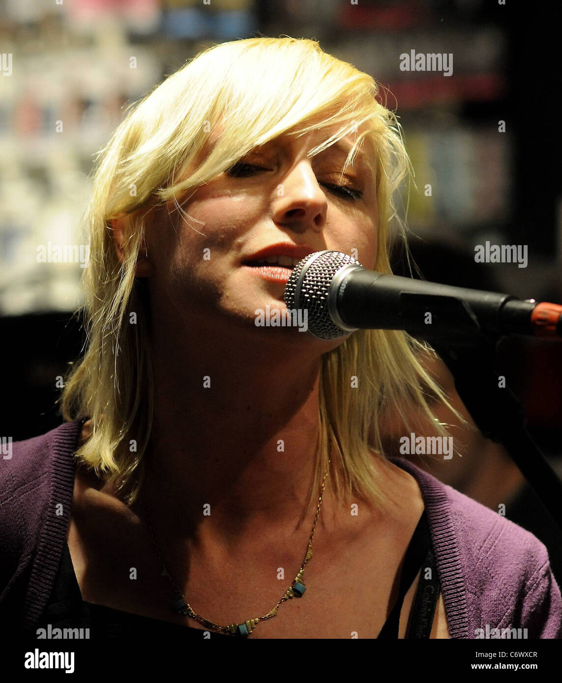 Cathy Davey signs copies of her new album 'The Nameless' and performs ...