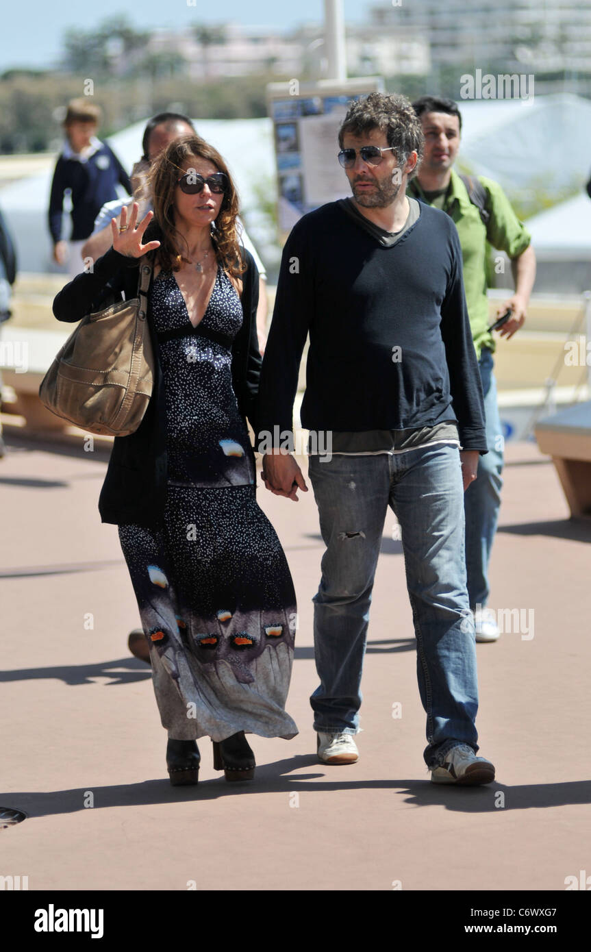 French comedian Stephane Guillon and friend Celebrities at the 2010 ...