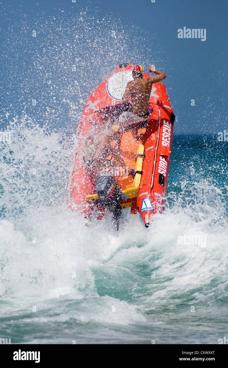 Inflatable rescue boat hi-res stock photography and images - Alamy