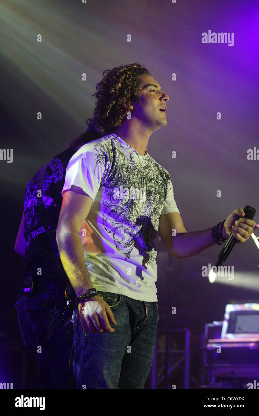 Spanish singer David Bibal performing live at Melkweg Amsterdam, The ...