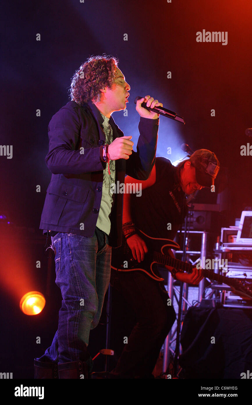 Spanish singer David Bibal performing live at Melkweg Amsterdam, The ...