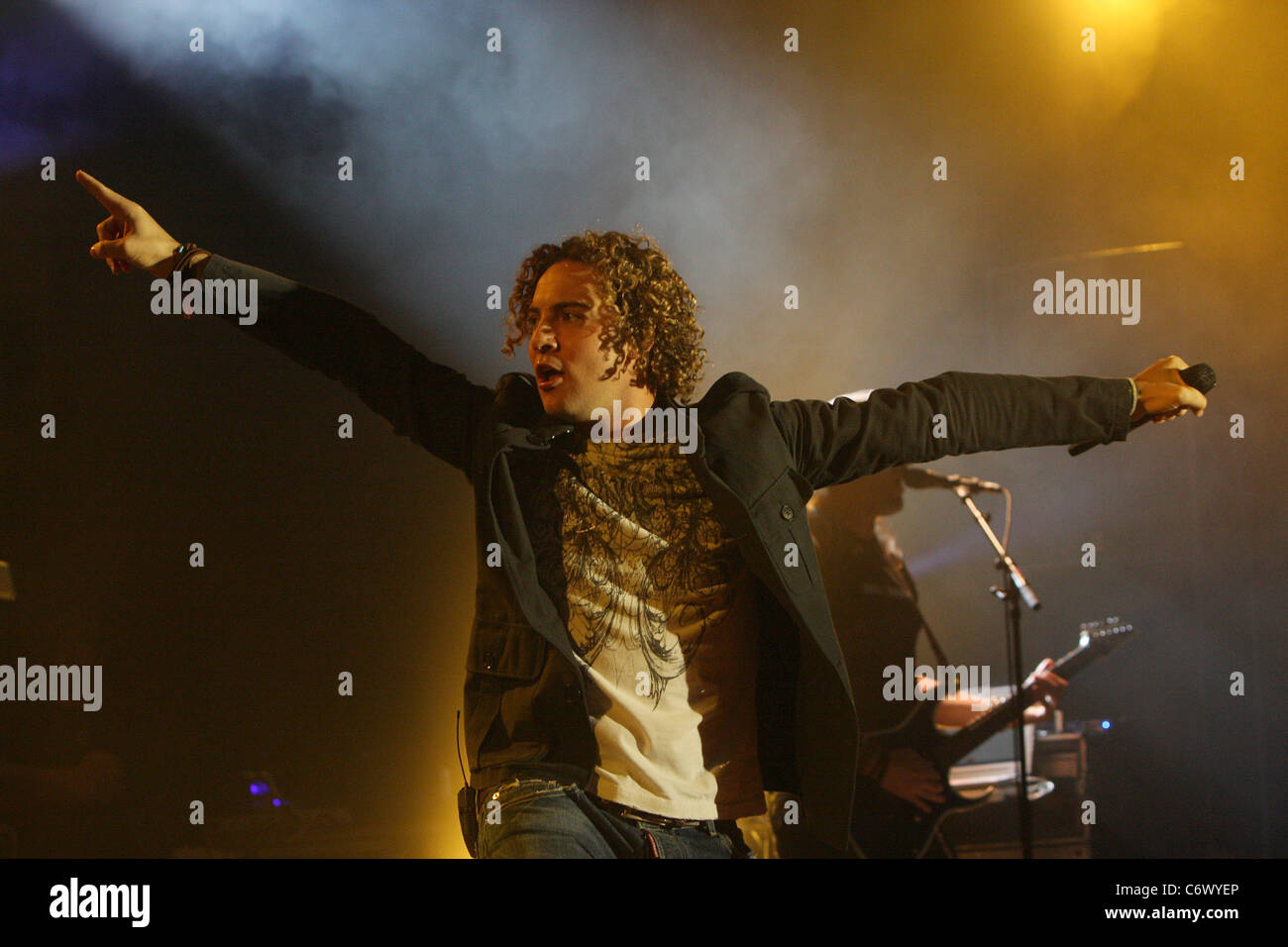 Spanish singer David Bibal performing live at Melkweg Amsterdam, The ...