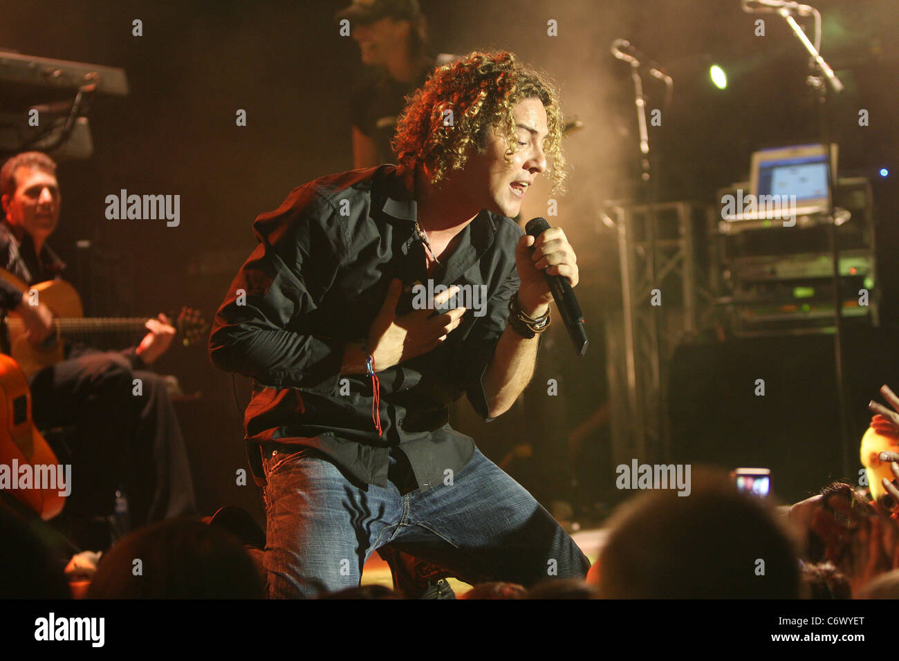 Spanish singer David Bibal performing live at Melkweg Amsterdam, The ...