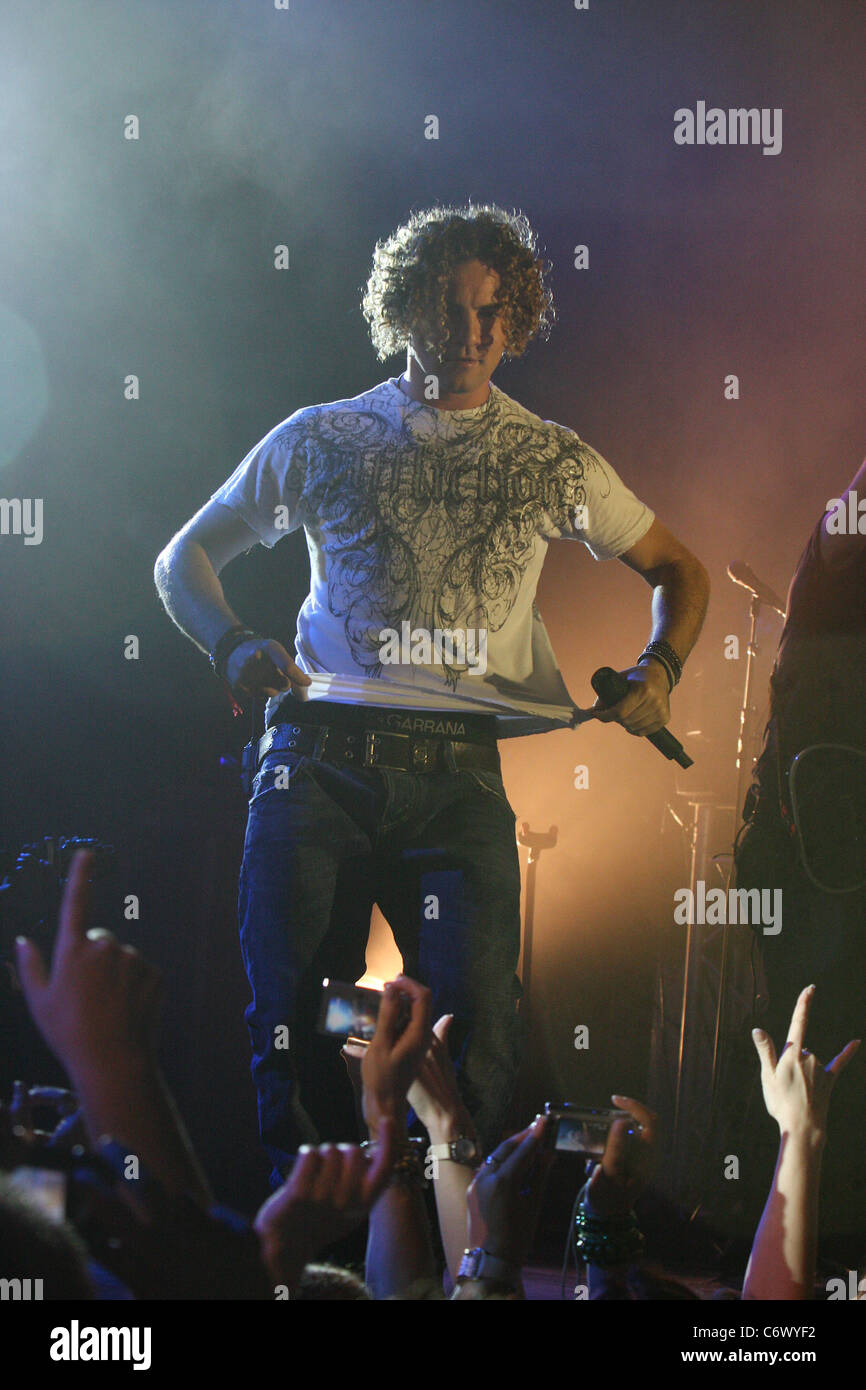 Spanish singer David Bibal performing live at Melkweg Amsterdam, The ...
