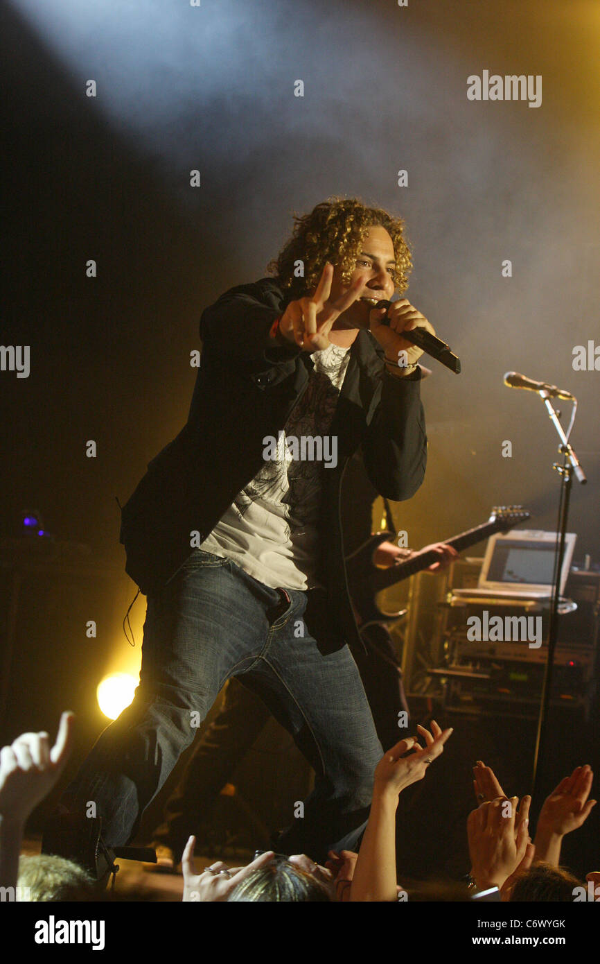 Spanish singer David Bibal performing live at Melkweg Amsterdam, The ...