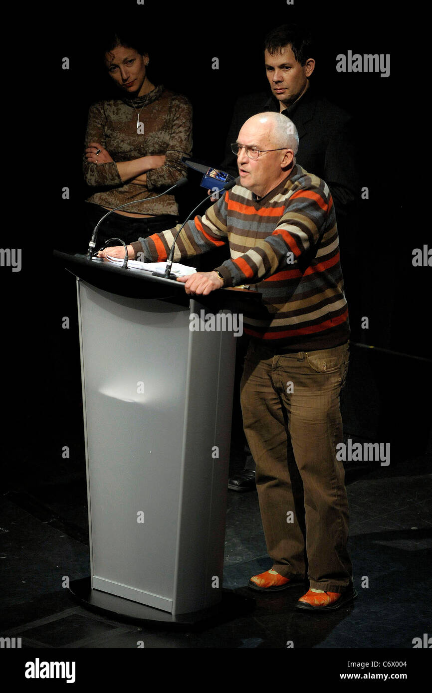 John Zaritsky accepting The Special Jury Prize Hot Docs awards ...