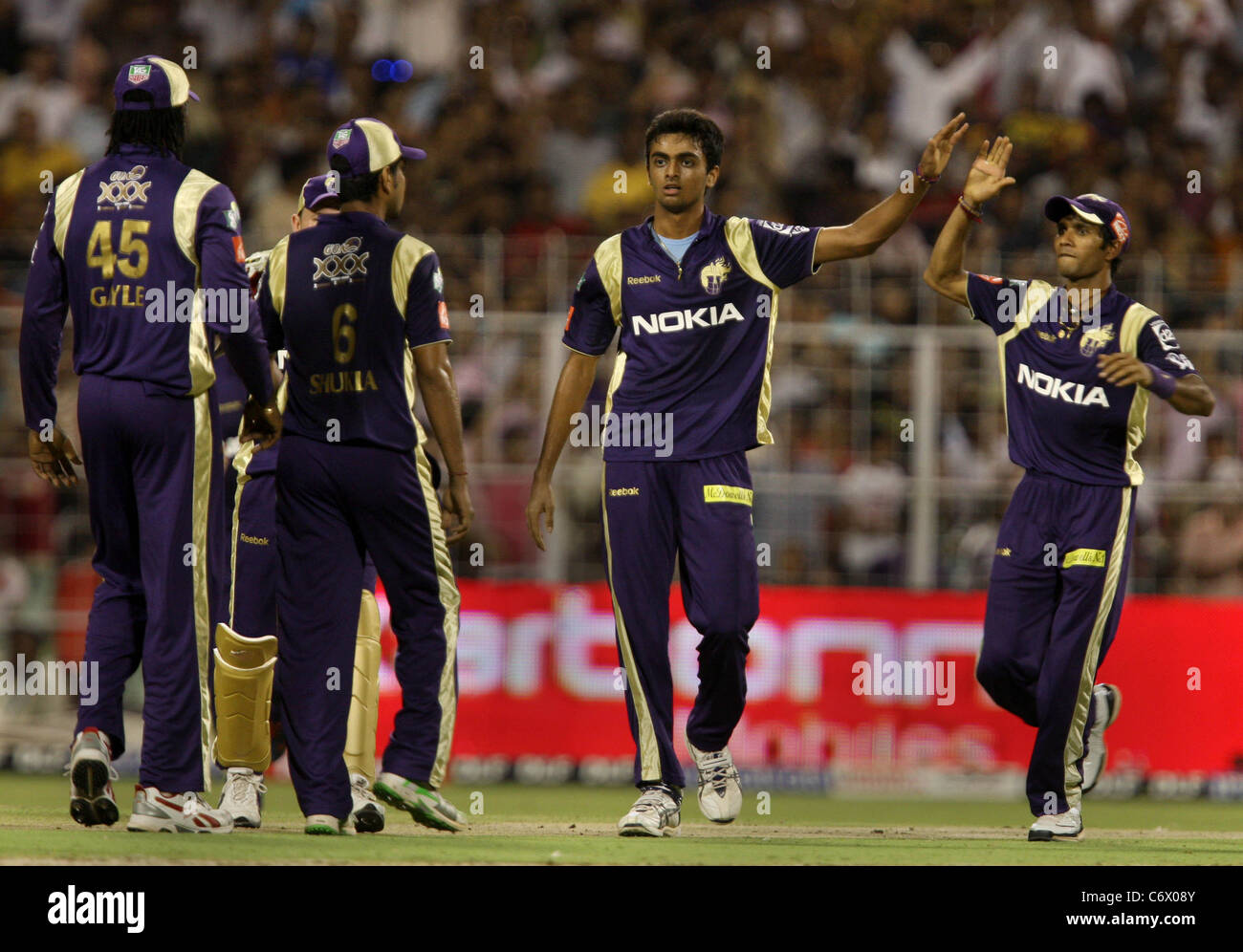 Kolkata Knight Riders Bowler Jaidev Unadkat The Kolkata Knight Riders ...