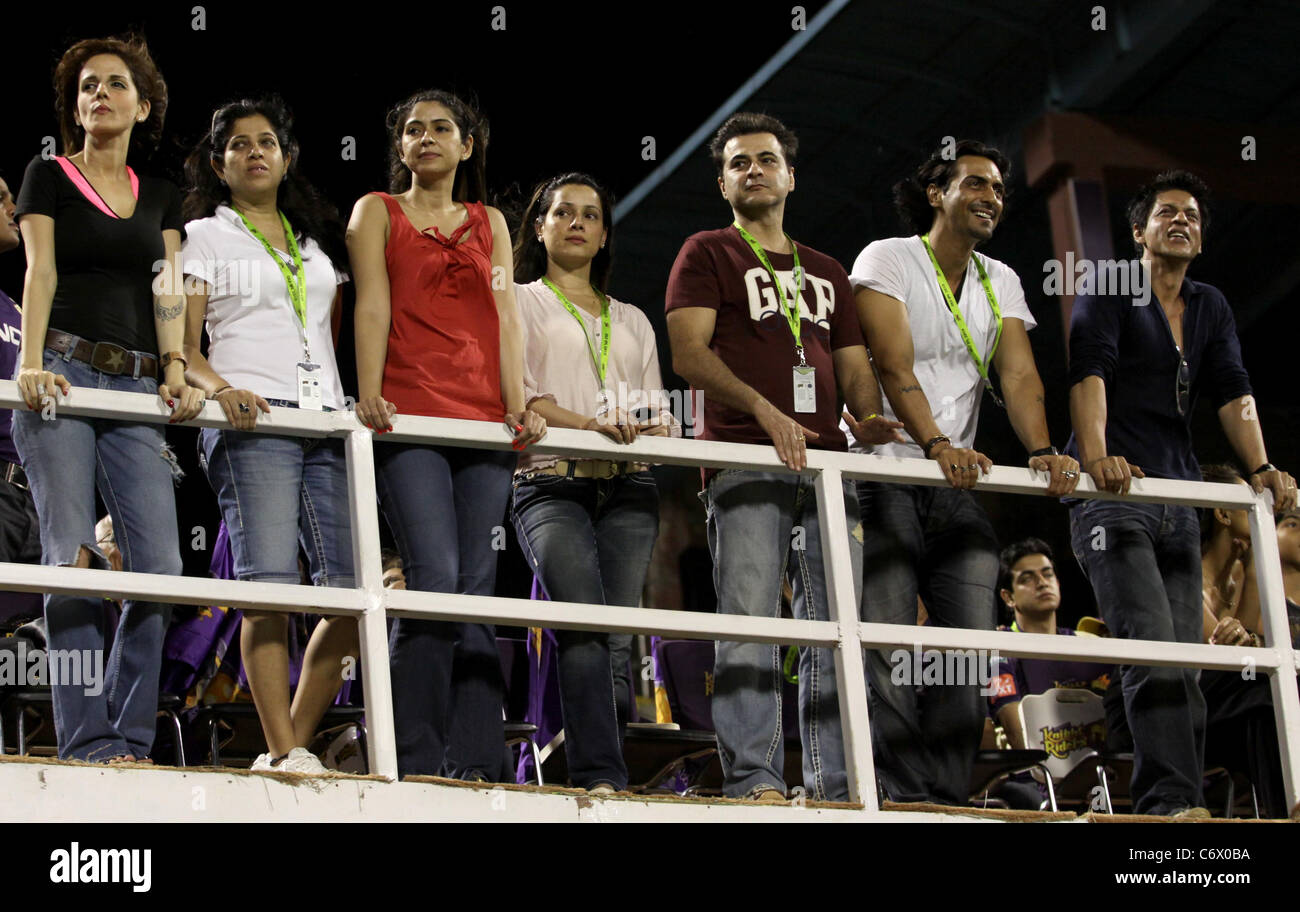 Kolkata Knight Riders Owner Shahrukh Khan Bowliwood The Kolkata Knight ...