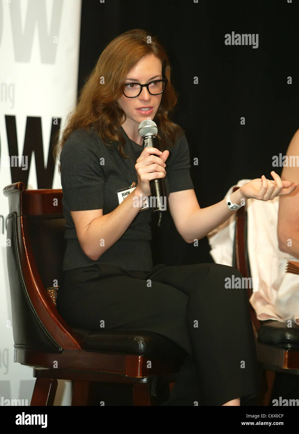 Jessica Jackley from Kiva.org Woman entrepreneur's panel at the Willard ...