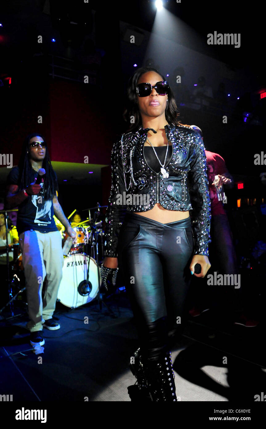 Brianna performs at Club Play Miami Beach, Florida - 13.05.10 Johnny ...
