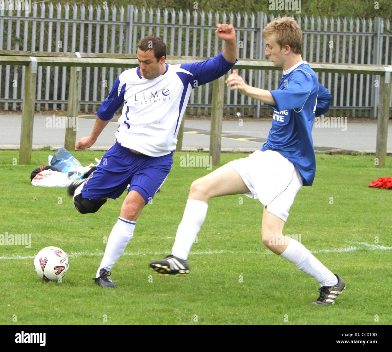 Jamie Lomas Charity football match, Hollyoaks v's HQ coaching ...