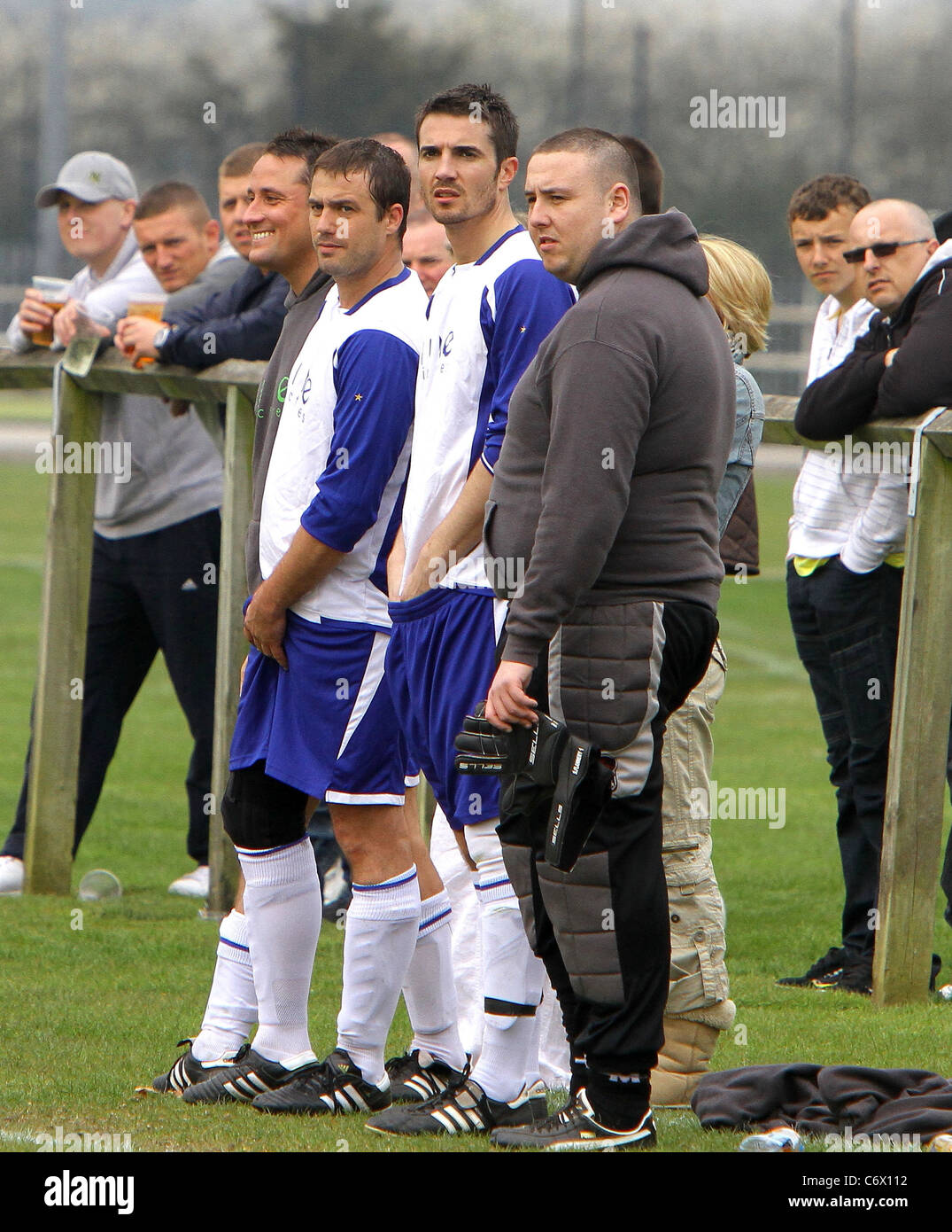 Jamie Lomas Charity football match, Hollyoaks v's HQ coaching ...