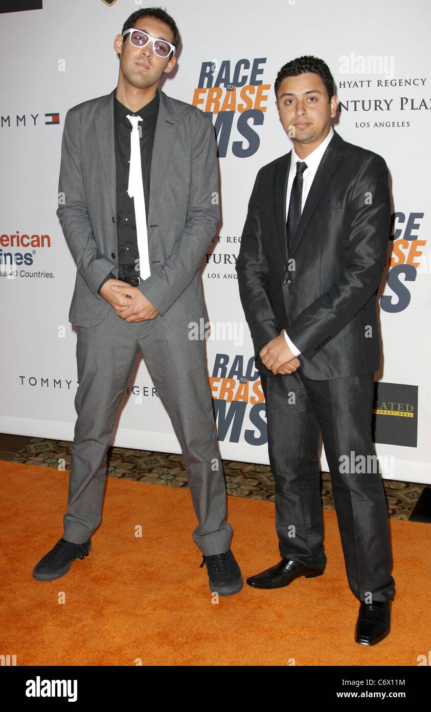 Lex Larson and Louie Rubio The 17th Annual Race To Erase MS held at The ...