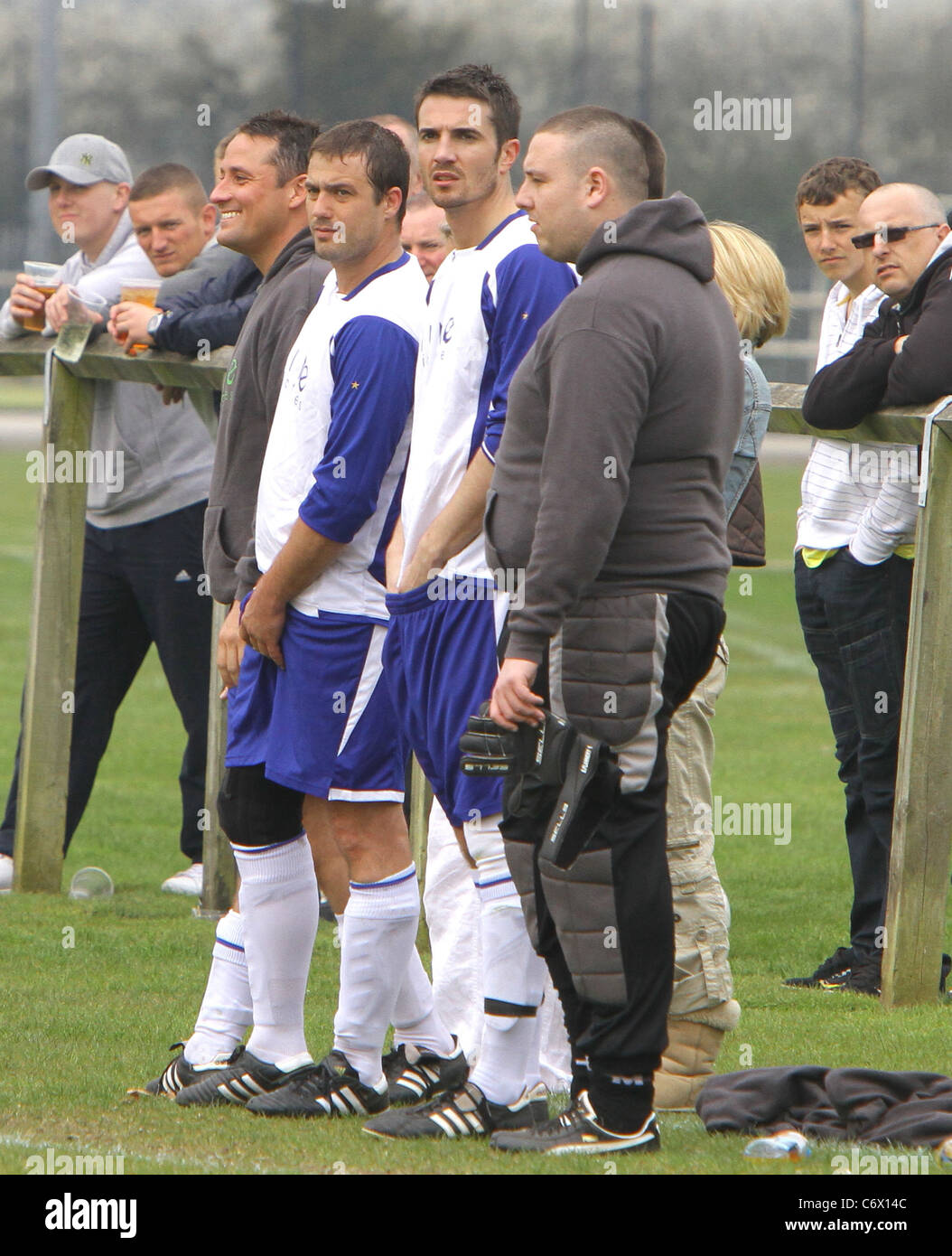Jamie Lomas Charity football match, Hollyoaks v's HQ coaching ...