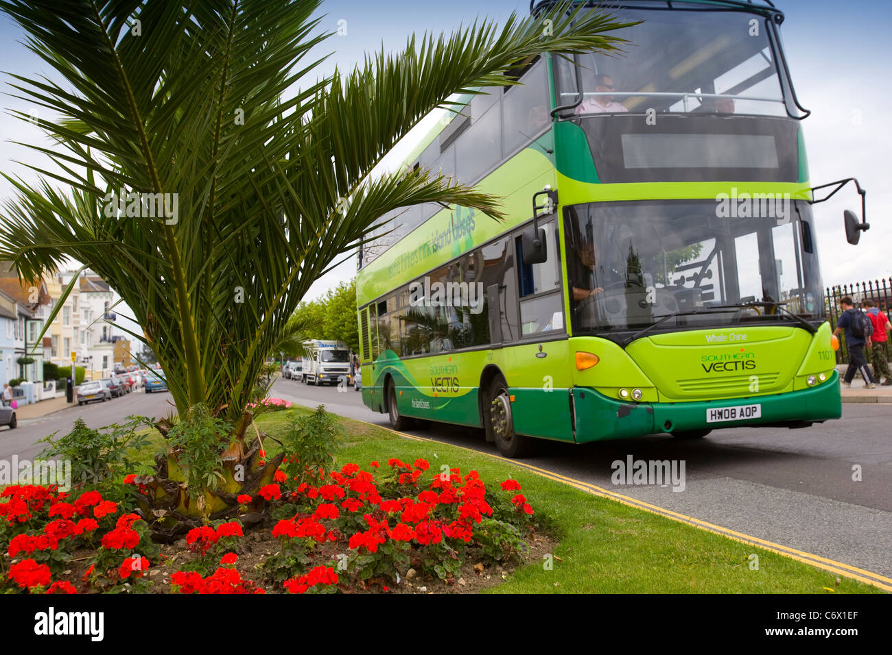 Southern Vectis Bus. Isle of Wight, England, UK Stock Photo: 38680615 - Alamy