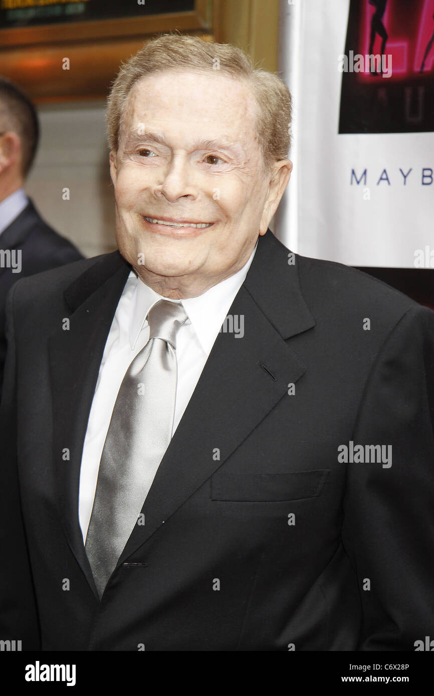 Jerry Herman attending the opening night of "La Cage Aux Folles' at the ...