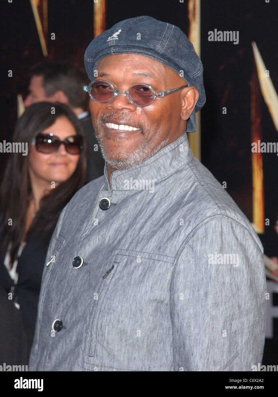 Samuel L. Jackson arrives at the 'Iron Man 2' world premiere held at El ...