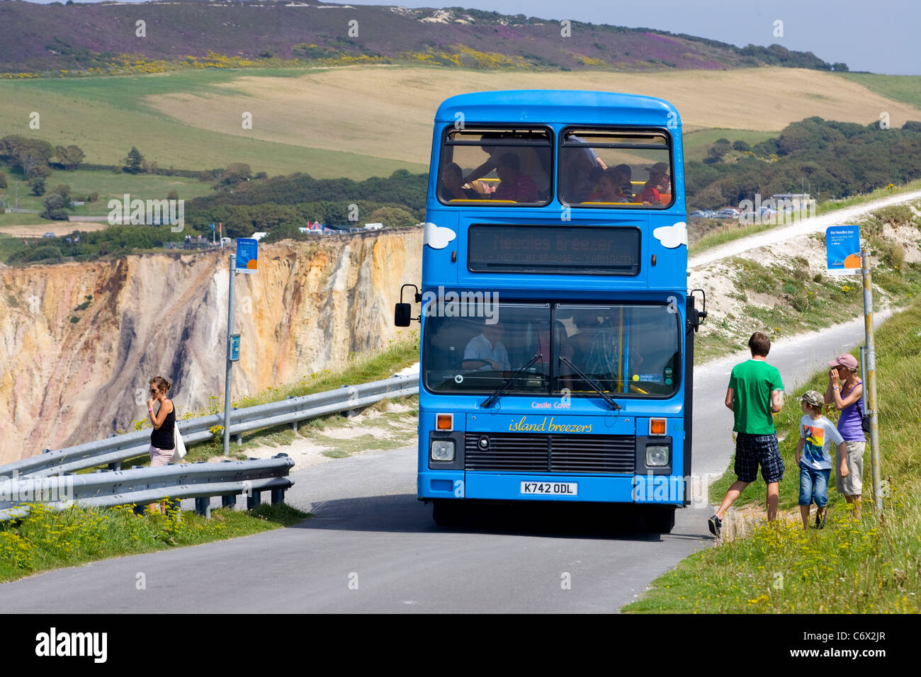 Southern vectis bus isle of wight hi-res stock photography and images - Alamy