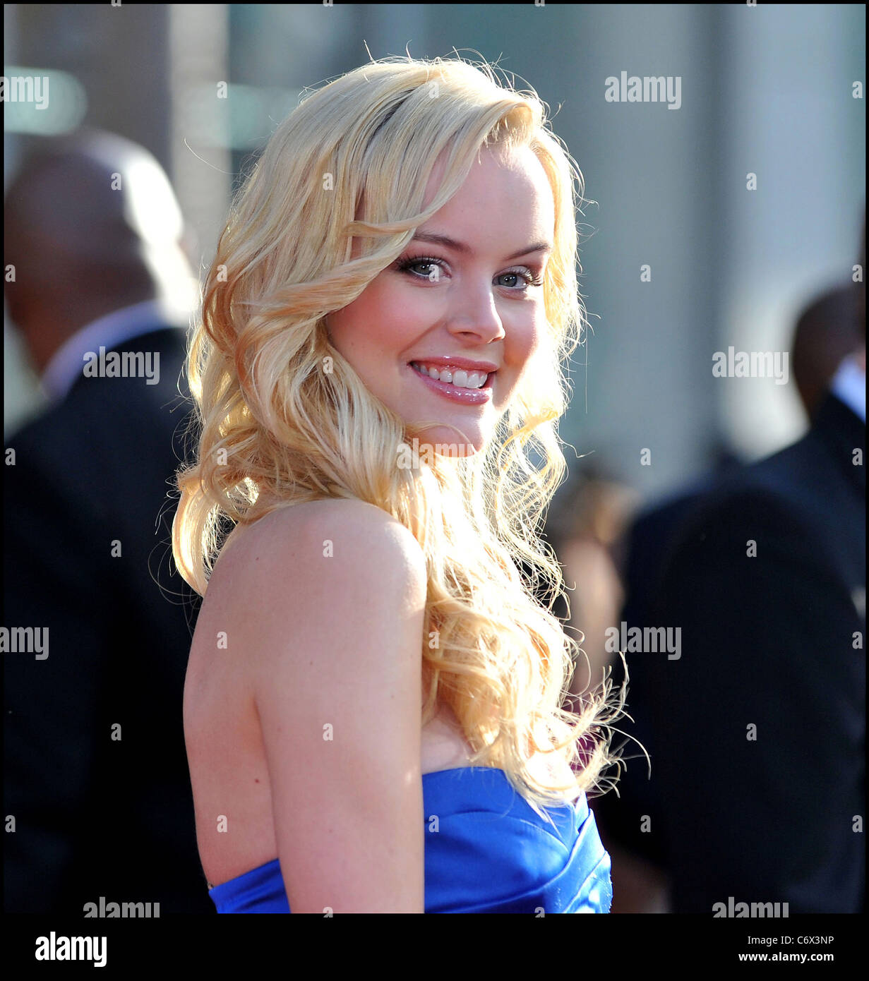 Helena Mattson The 'Iron Man 2' world premiere held at El Capitan ...