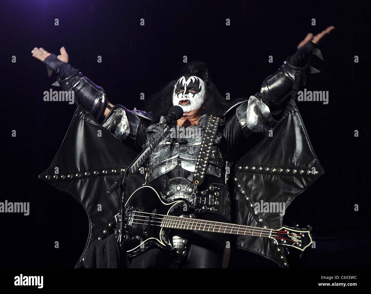 Gene Simmons Kiss perform live at the 02 Arena Dublin, Ireland - 07.05. ...
