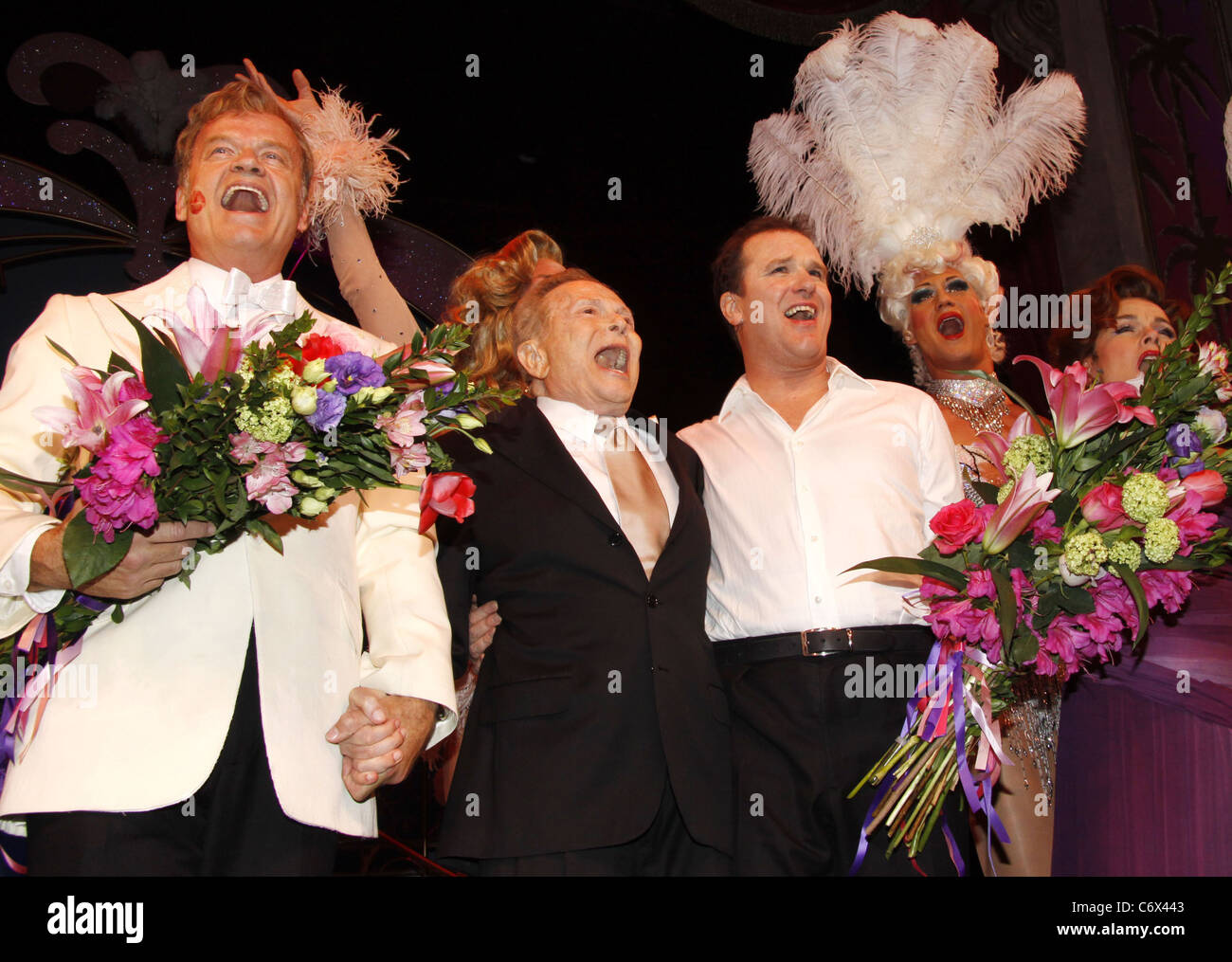 Kelsey Grammer, Jerry Herman, Douglas Hodge, Christine Andreas, and ...
