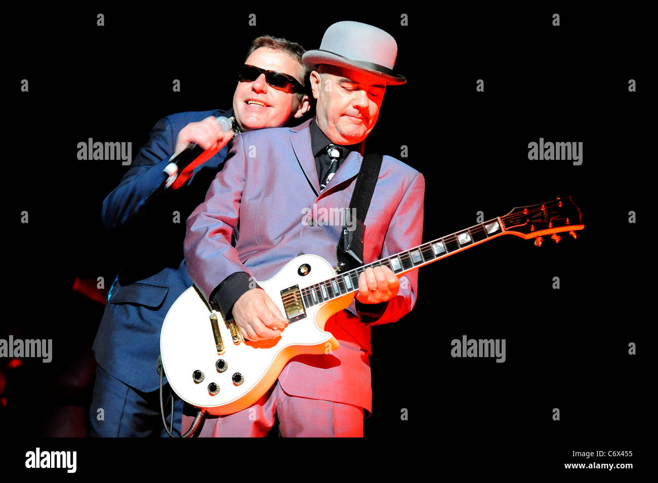Suggs from Madness Madness performing live at a sold out concert held ...