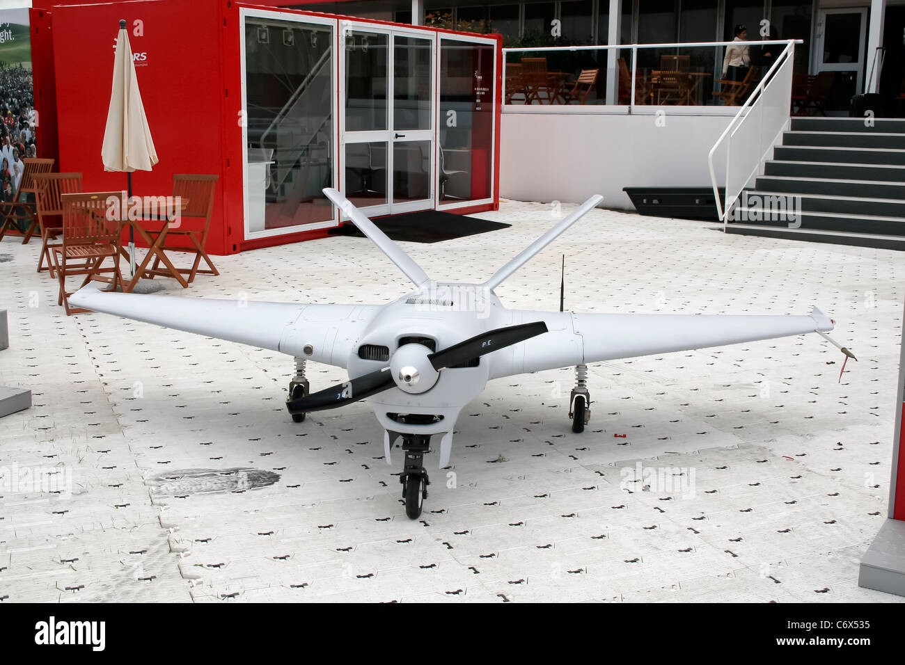 The Alenia Aeronautica Sentry UAV, an unmanned aerial vehicle, was ...